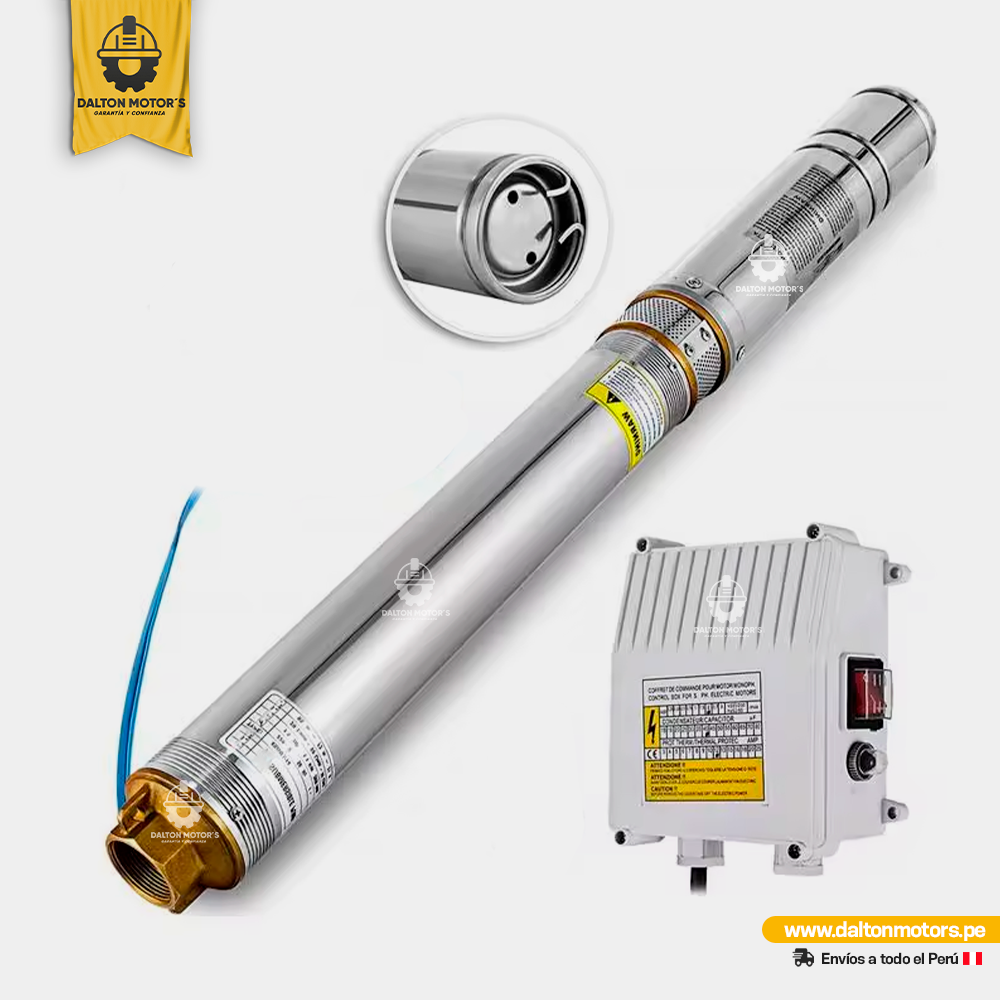 Electrobomba sumergible 3HP– daltonmotors